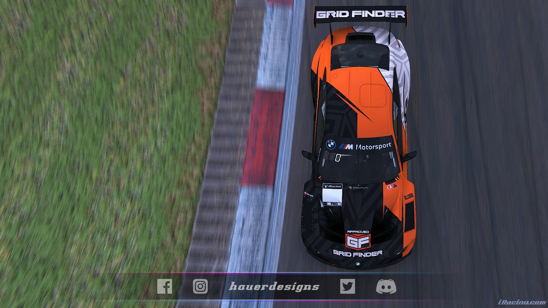 Grid Finder Racing - BMW M4 GT3 by Tom Bunten - Trading Paints