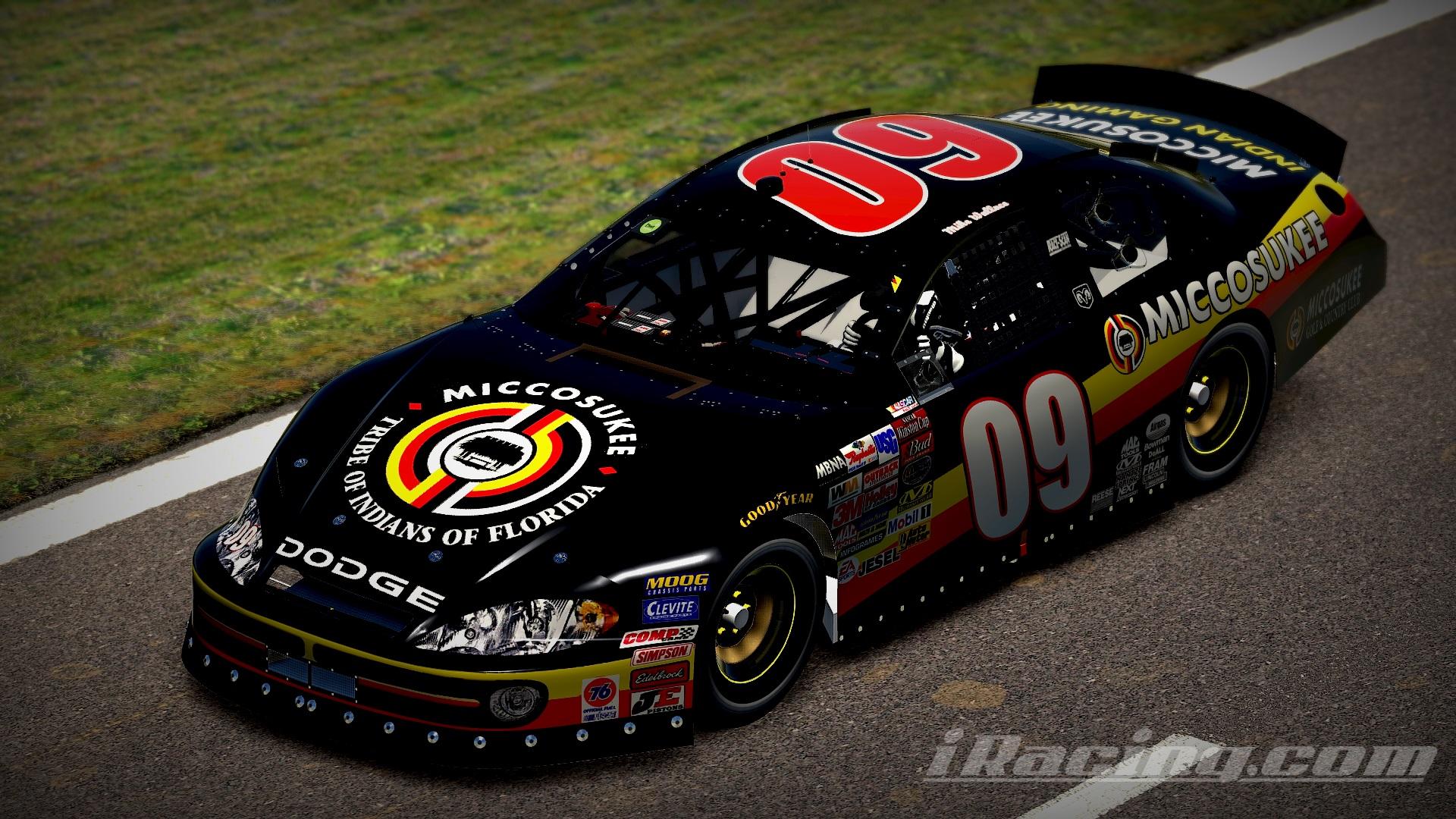 #09 Mike Wallace 2003 Miccosukee Black Dodge Intrepid by Christian Budd ...