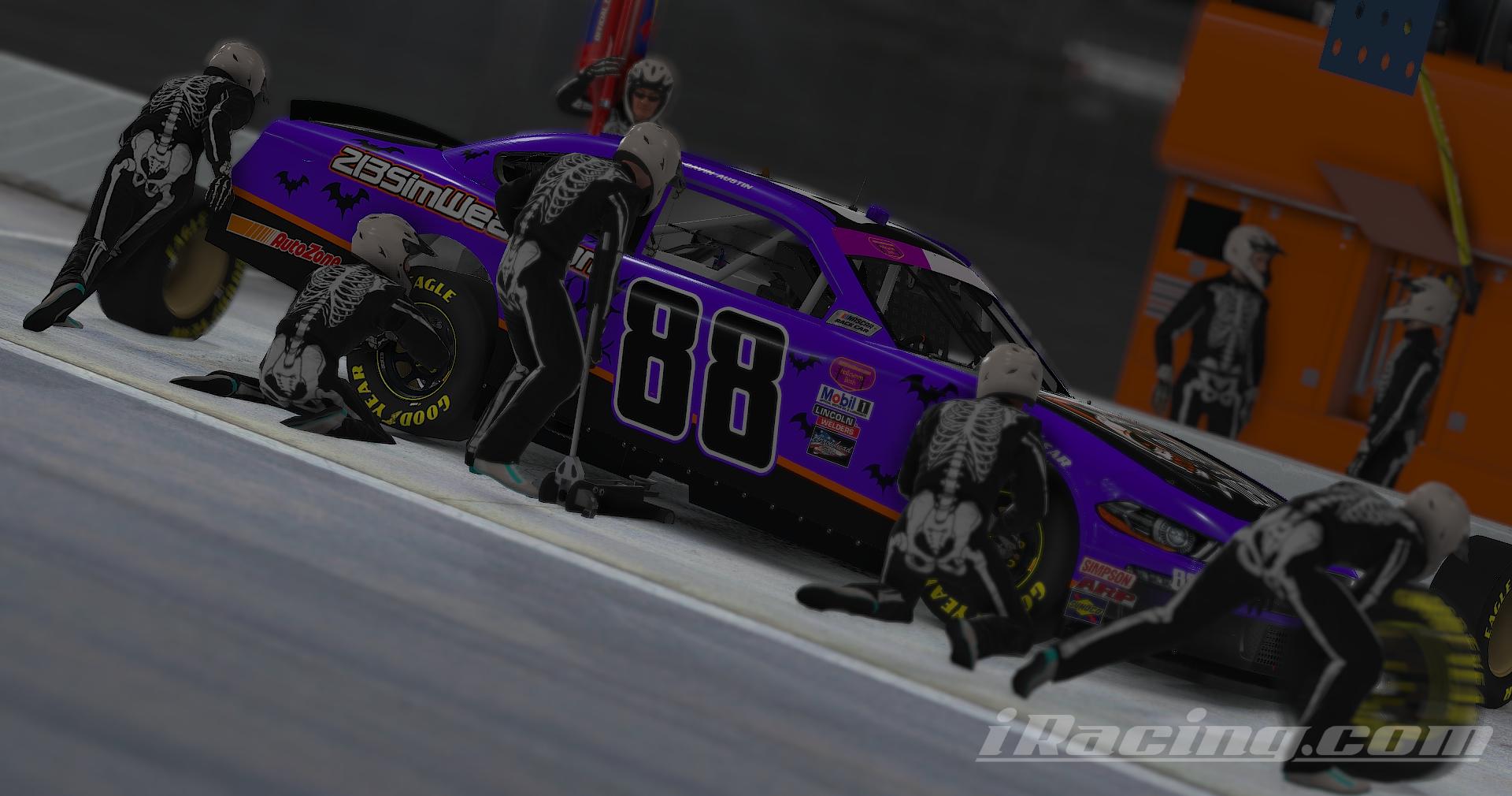 88 Xfinity 213SimWear HalloweenFord 2022 by Gavin Austin - Trading Paints