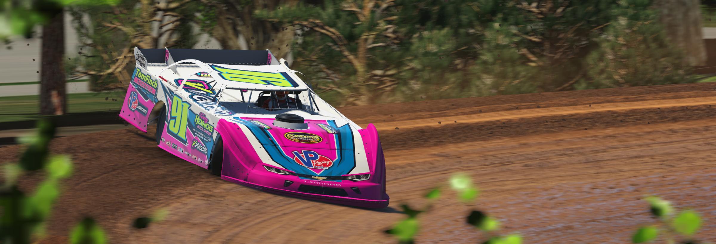 Rusty Schlenk 2022 Late Model - Custom # by Zack Nichols - Trading Paints