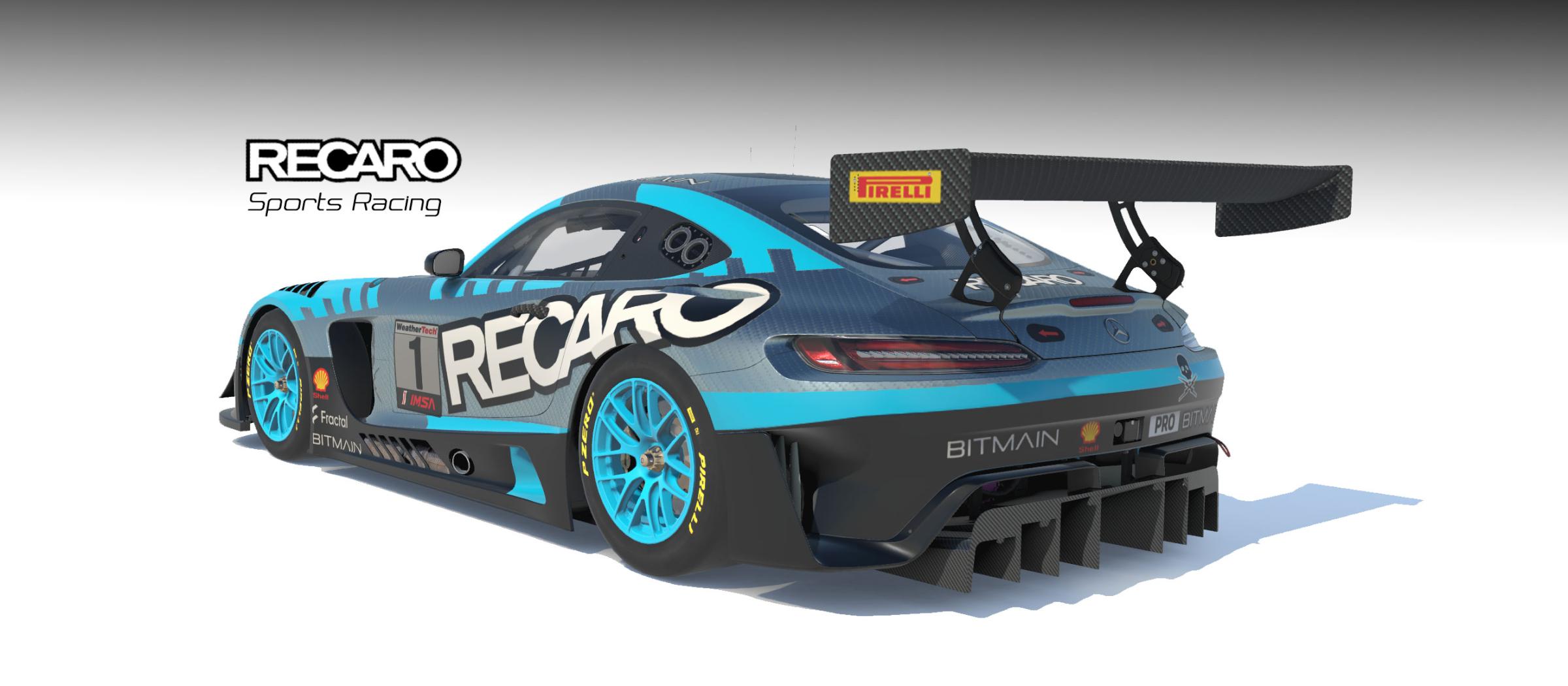 Recaro AMG GT3 Racing by Jay Vos - Trading Paints