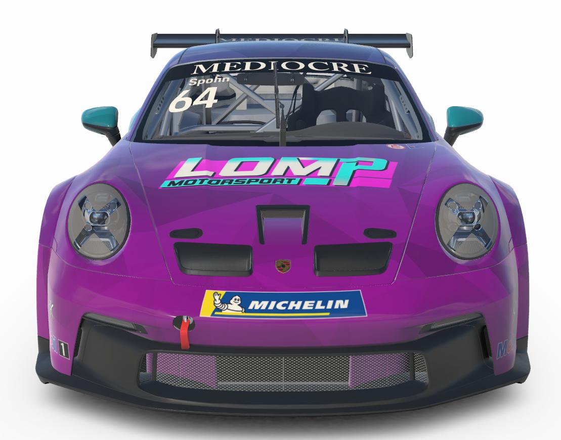 LOMP Motorsport Porsche 911 GT3 Cup (992) by Michael Spohn - Trading Paints
