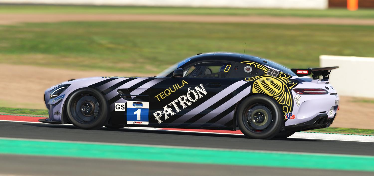 Patron Purple AMG GT4 by Fredrik Follestad - Trading Paints