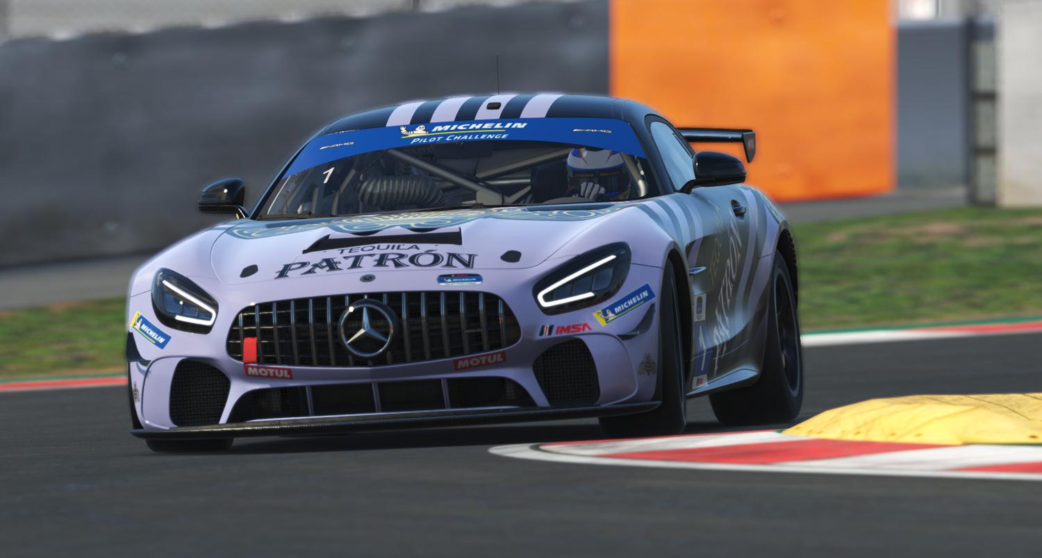 Patron Purple AMG GT4 by Fredrik Follestad - Trading Paints