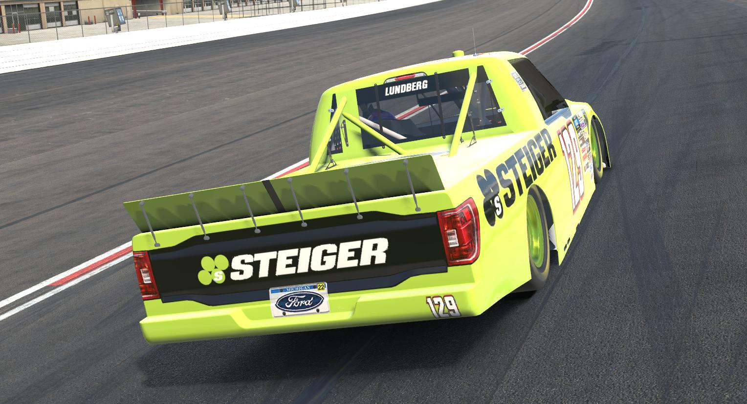 Steiger Green (No Number) by Russ Lundberg - Trading Paints