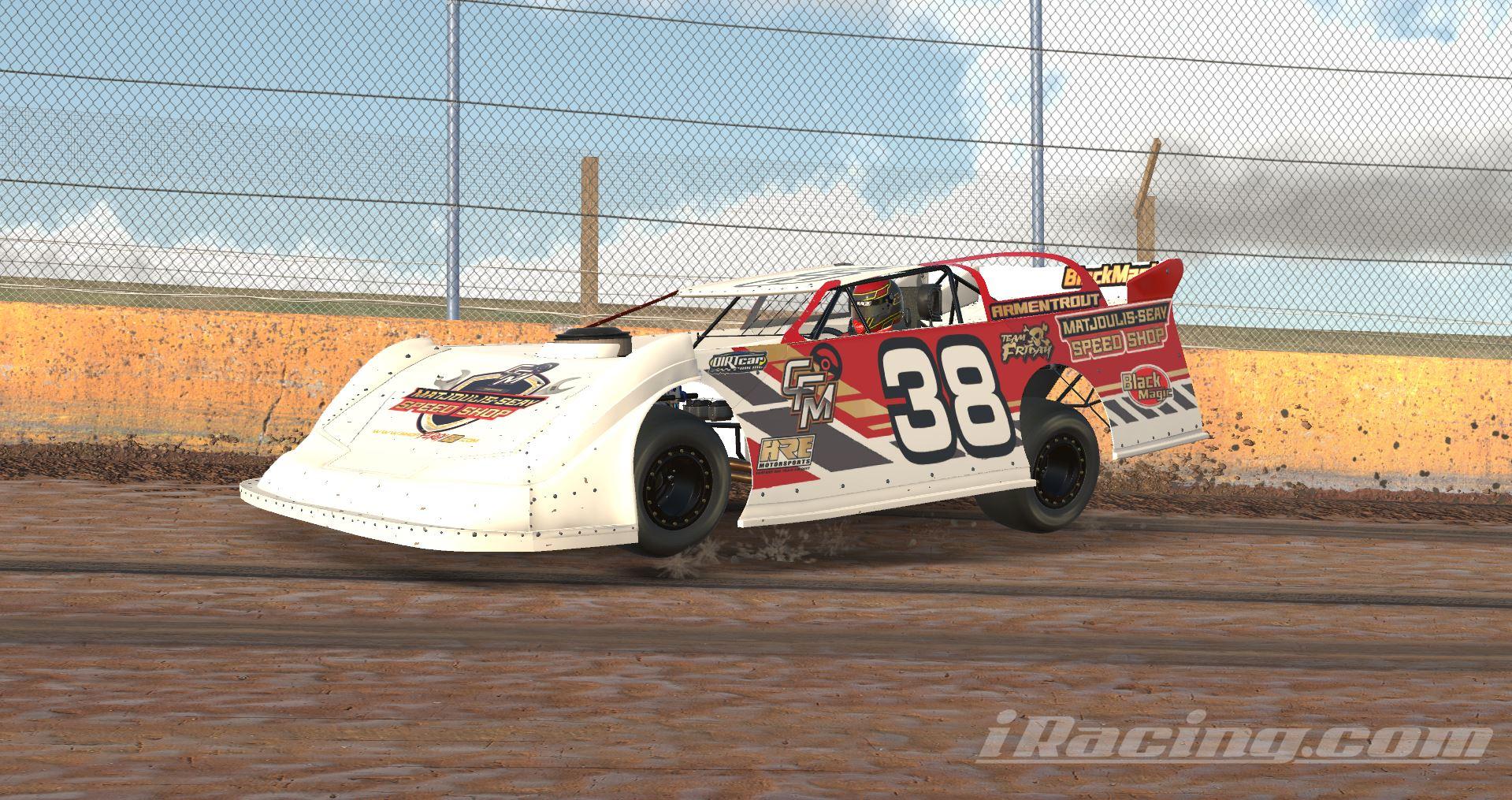 Dirt Late Model for Ryan Armentrout by David D. - Trading Paints