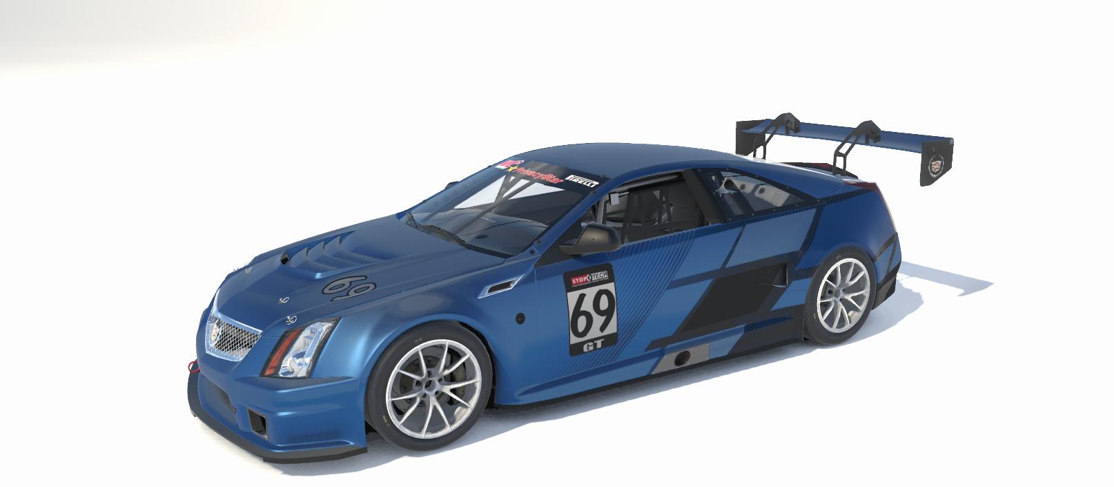 CTS-V Blue by Mark Axelson - Trading Paints