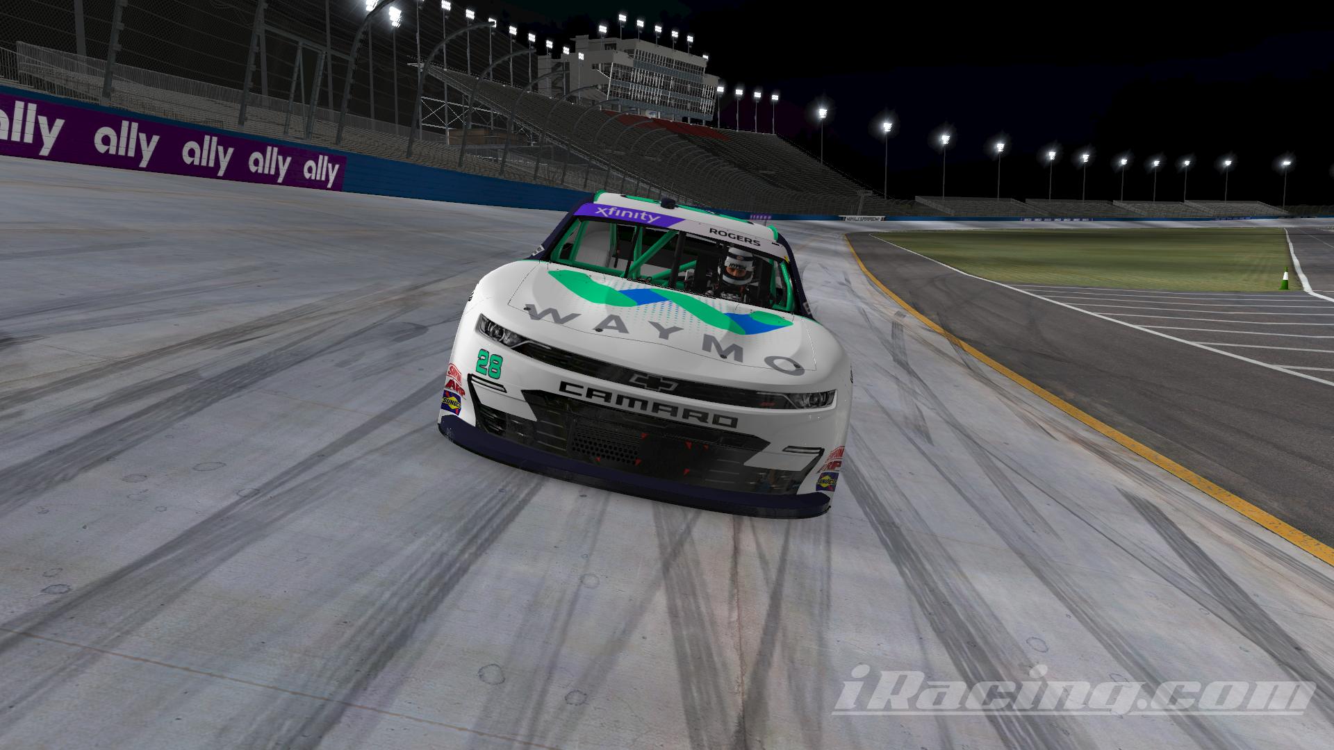 2022 Waymo NASCAR Xfinity Camaro by Greg C Rogers - Trading Paints