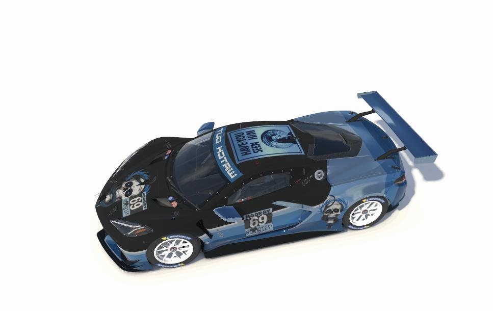 Corvette GTE - Sharky Powell Peralta by Mark Axelson - Trading Paints