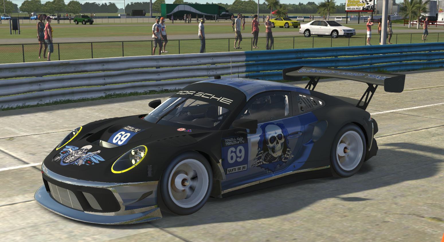 911 GT3 R - Skate Powell Peralta Sharky2 by Mark Axelson - Trading Paints