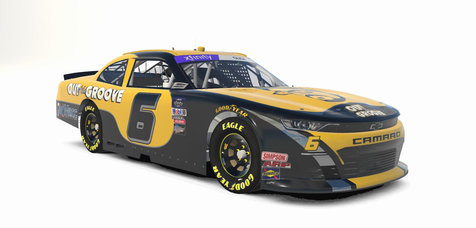 Out of the Groove JD Motorsports concept XFINITY Chevrolet Camaro ...