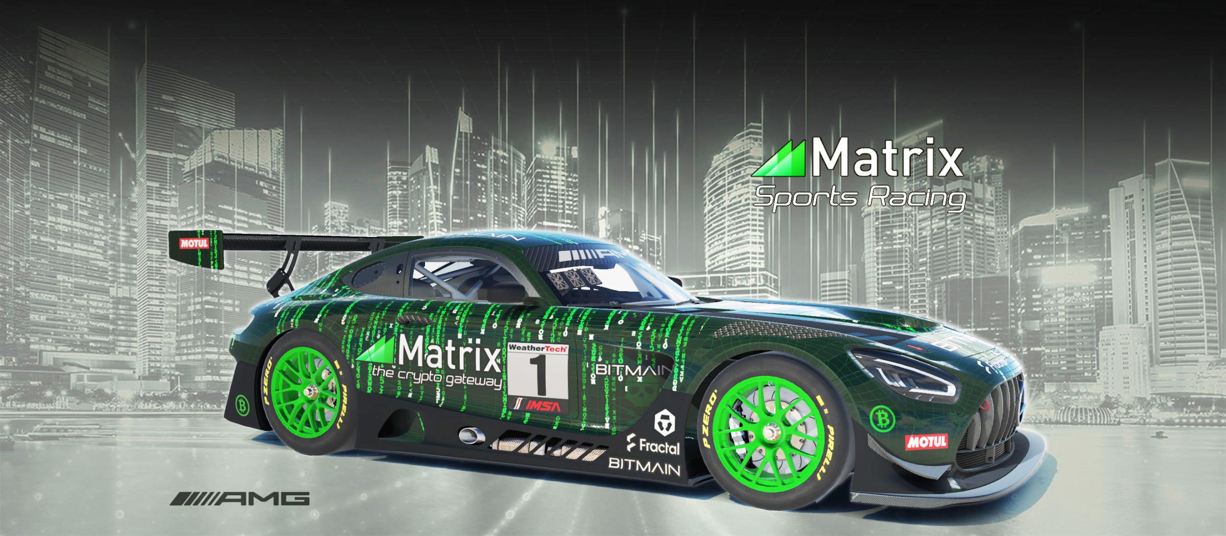 AMG GT3 Matrix Racing by Jay Vos - Trading Paints