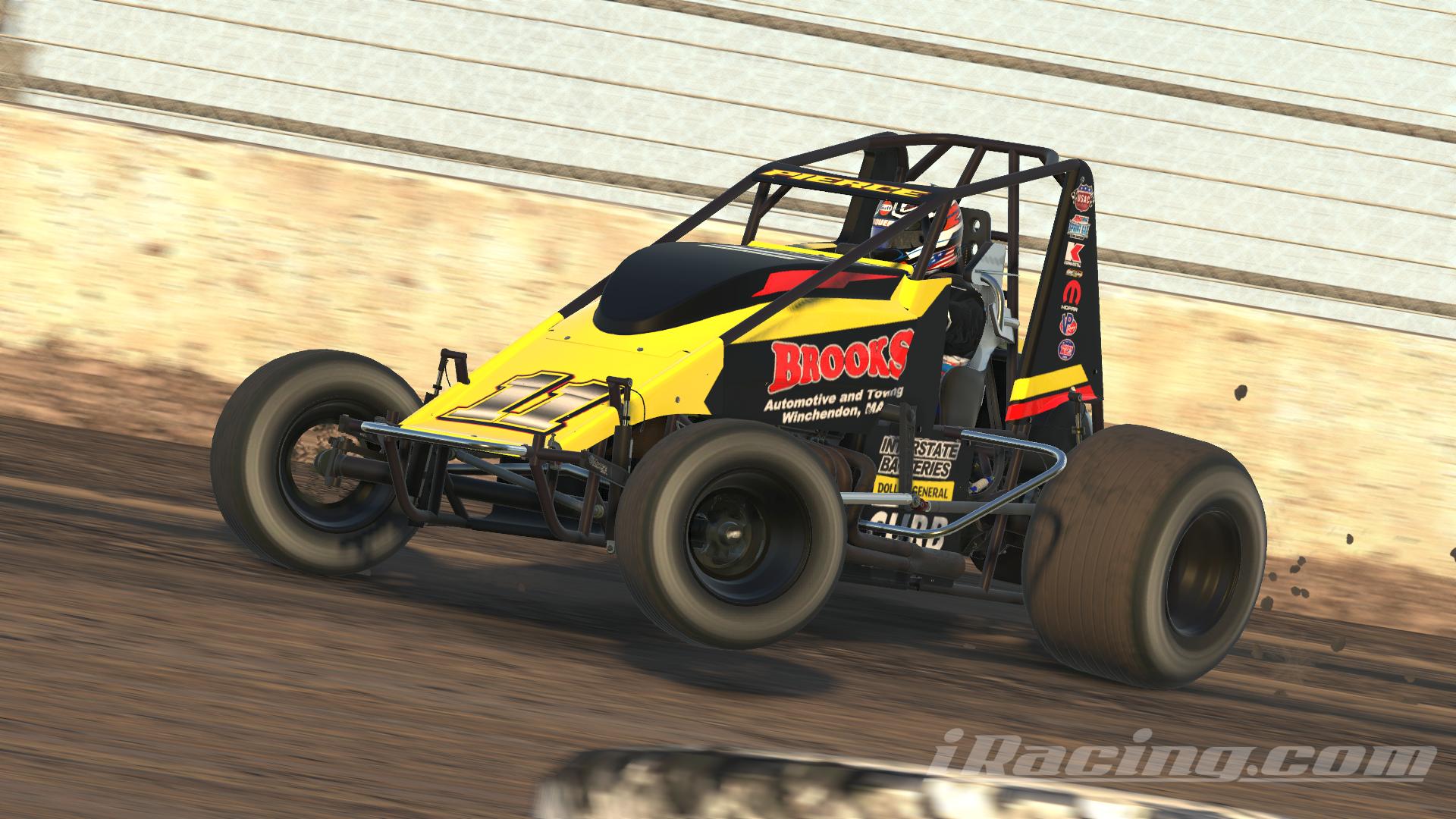 Shawn Pierce 2022 Dirt Sprintcar Non Wing (NO #s) by Jason Furqueron ...