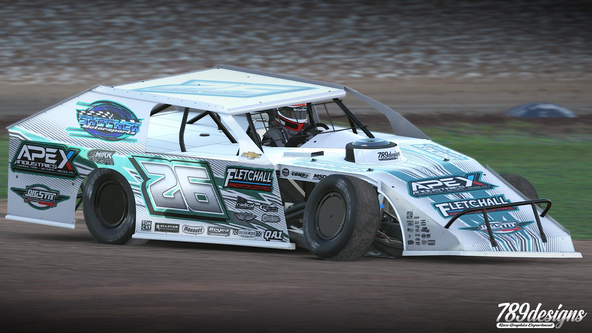 Matt Fletchall UMP Modified by Garrett Marshall - Trading Paints