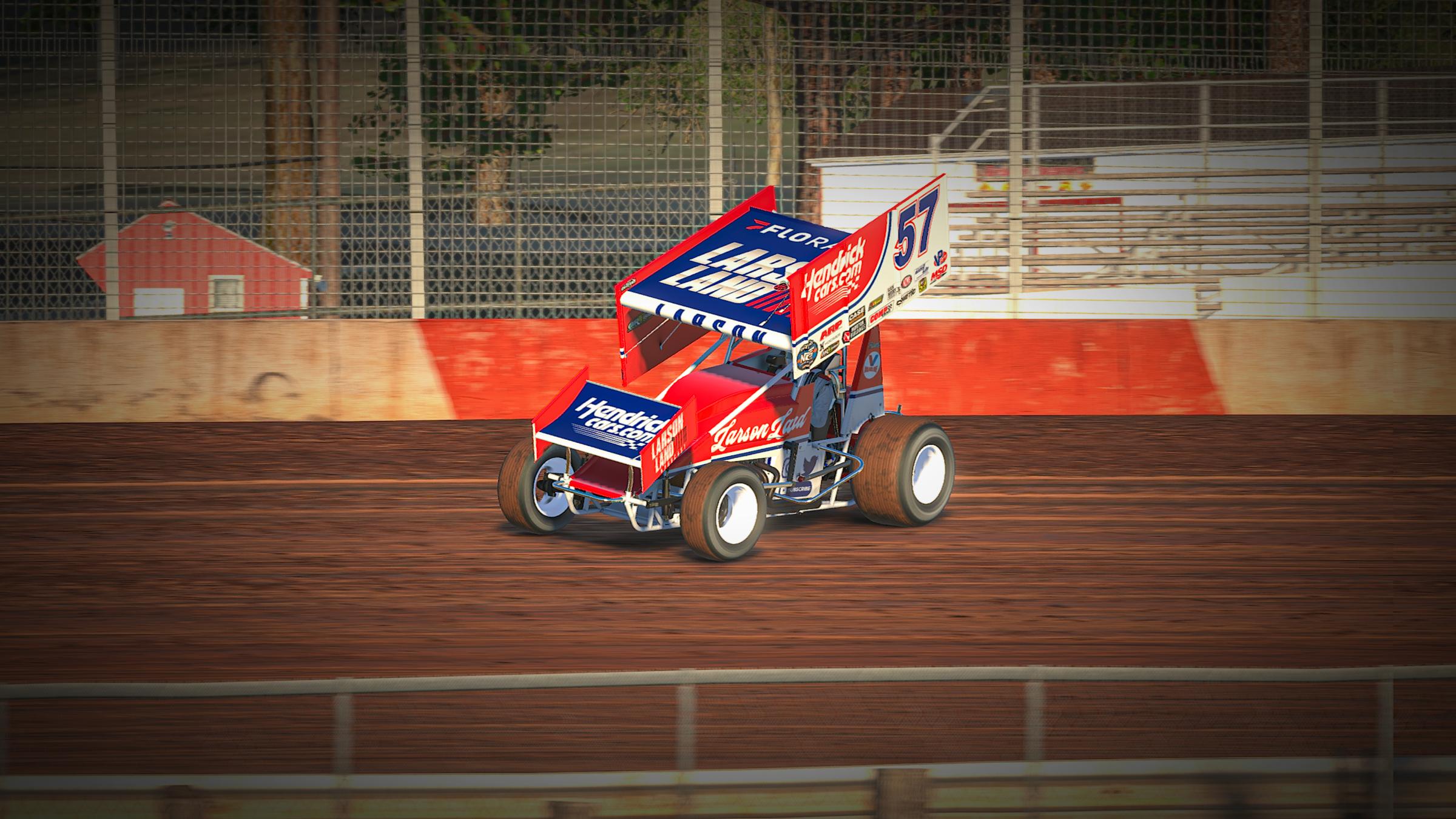 LarsonLand Red Valvoline Sprint Car Scheme by Dylan Bradshaw - Trading ...