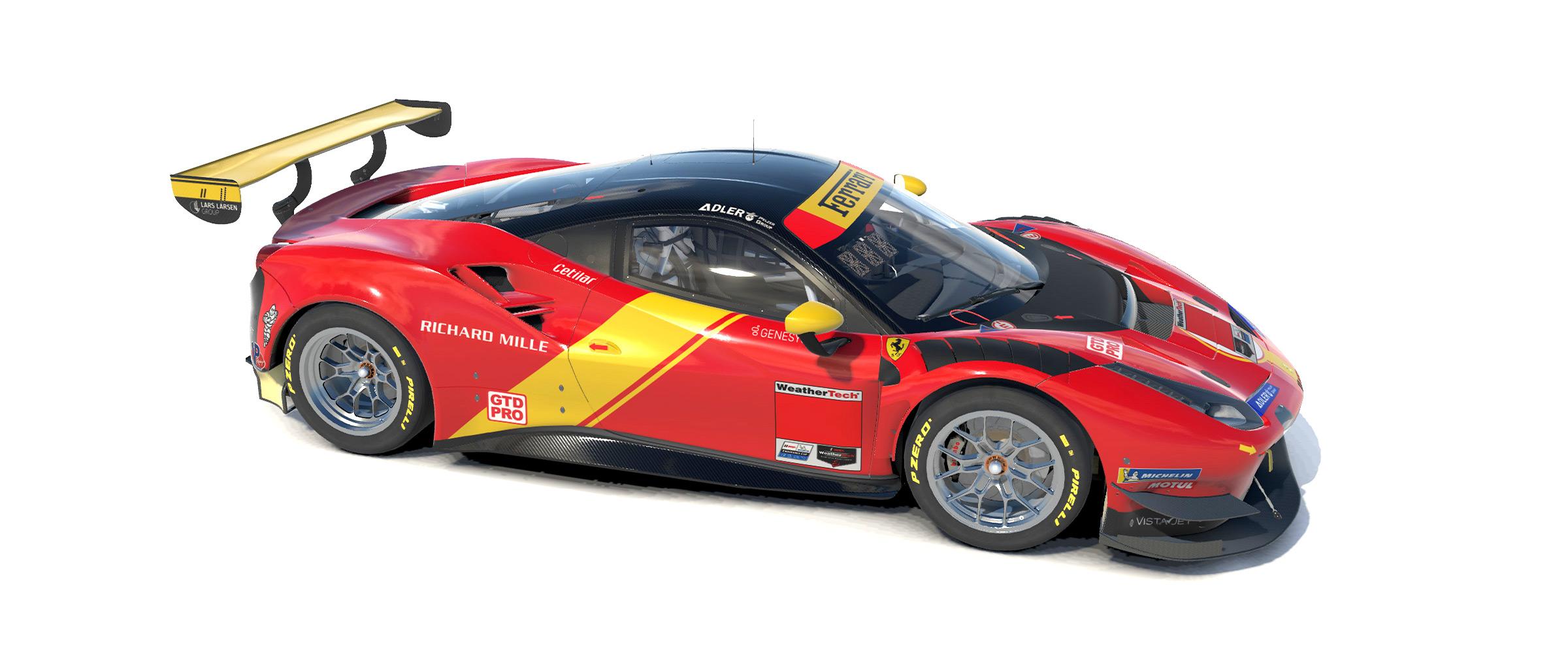 Ferrari 499P retro livery | IMSA by Alex Schmurtz - Trading Paints