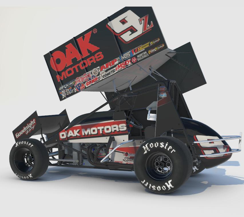 Zack Pretorius 2022 Sprint Car WING CONCEPT DESIGN - Created by Austin ...