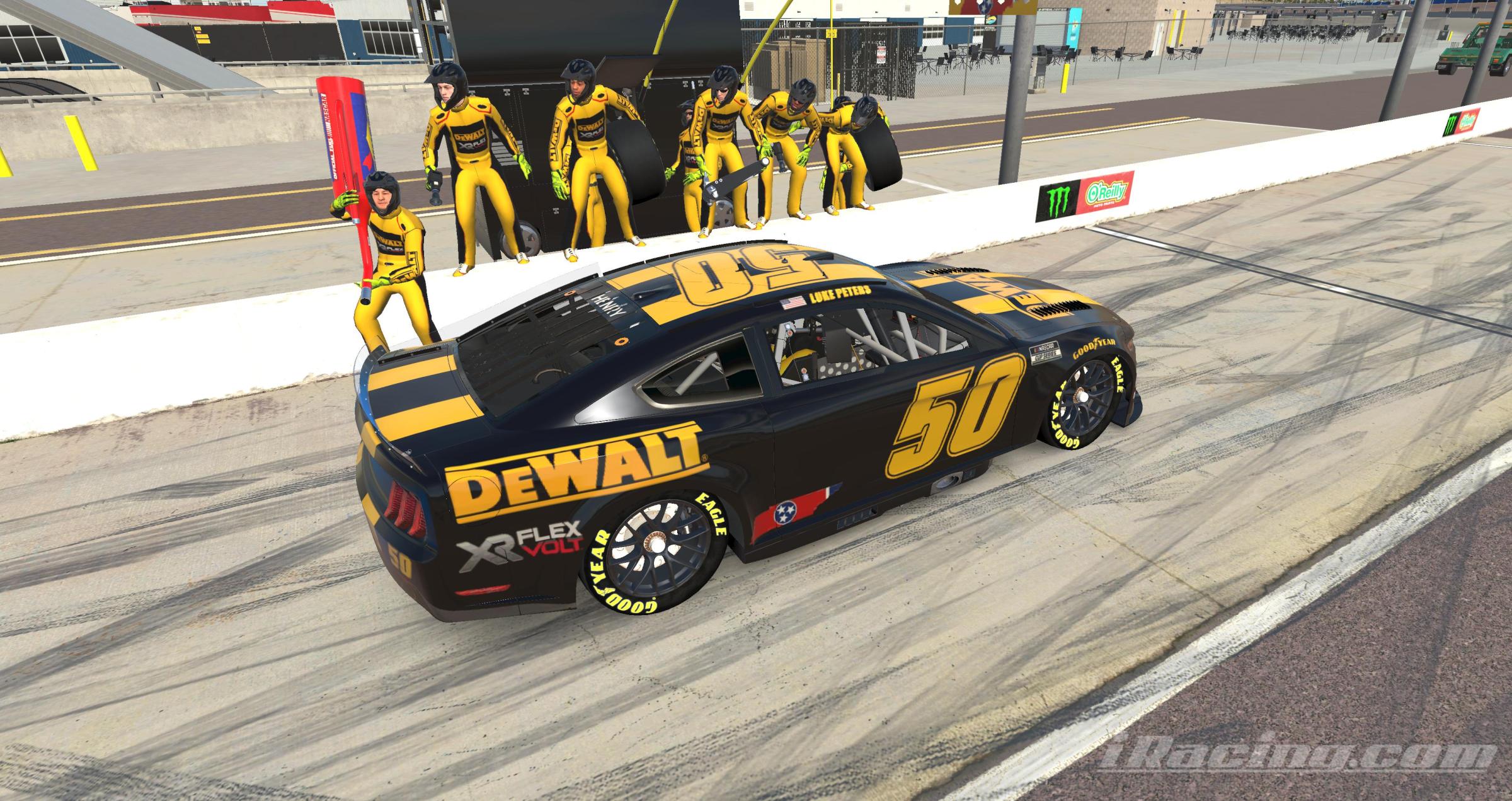 Luke Peters NextGen Cup Ford Mustang #50 by Jake Henry - Trading Paints