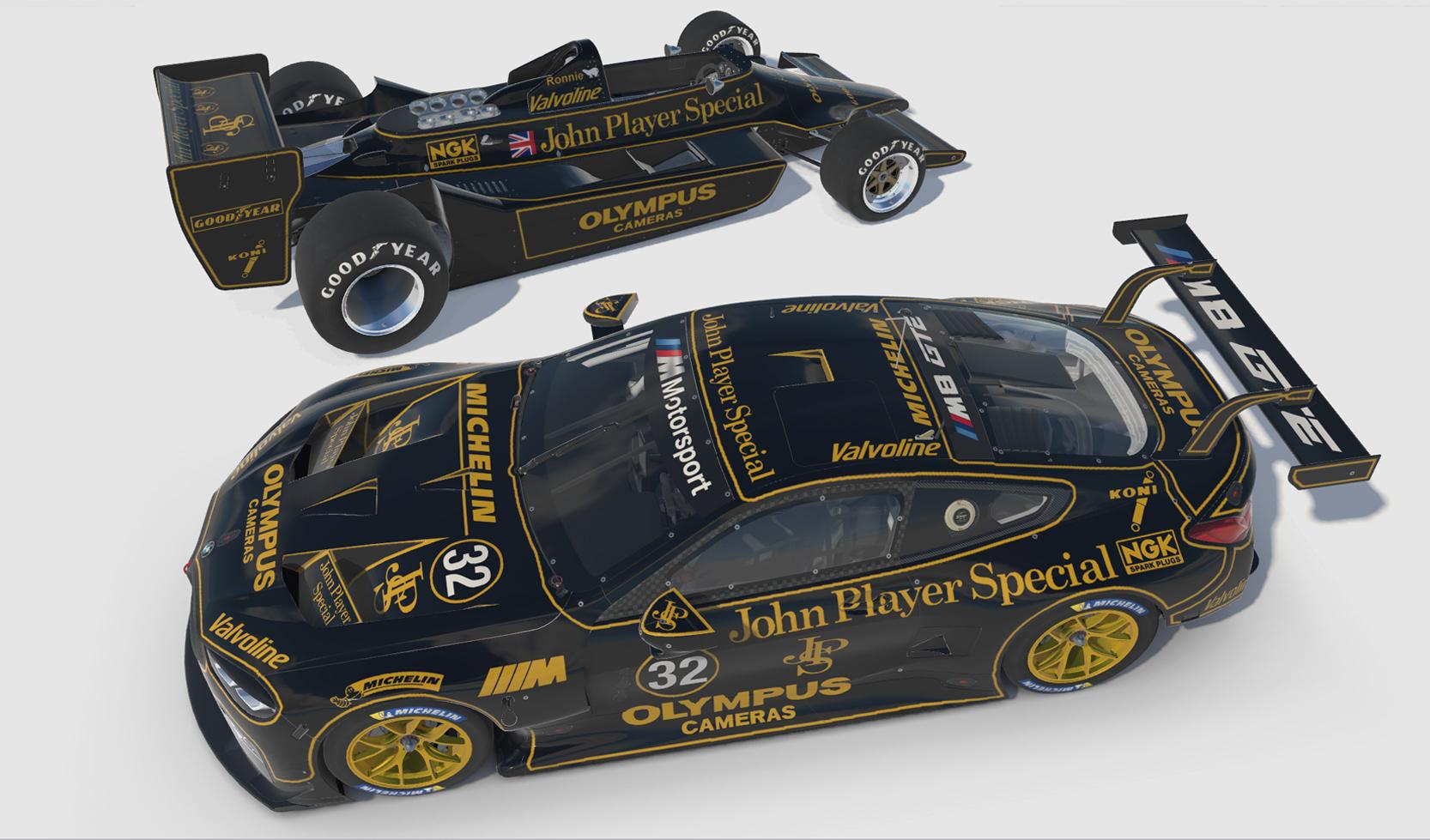 BMW M8 GTE JPS by Clyde Coman - Trading Paints