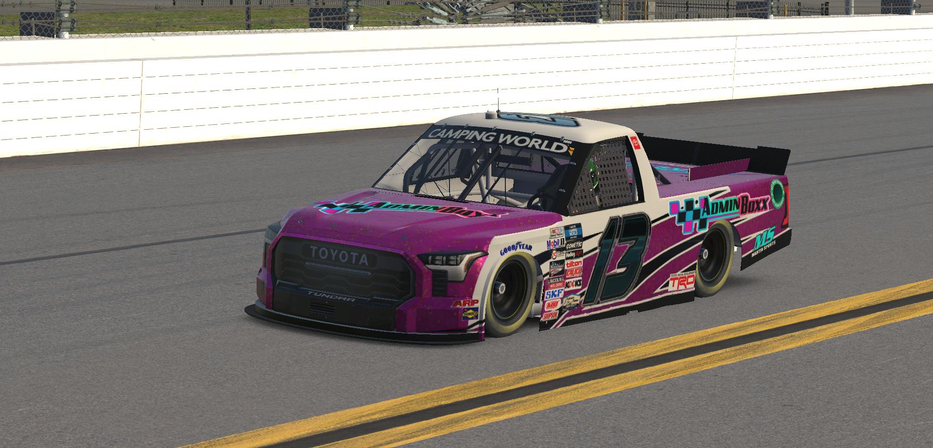 Michael Newton #13 Toyota by Adam Fleeger - Trading Paints