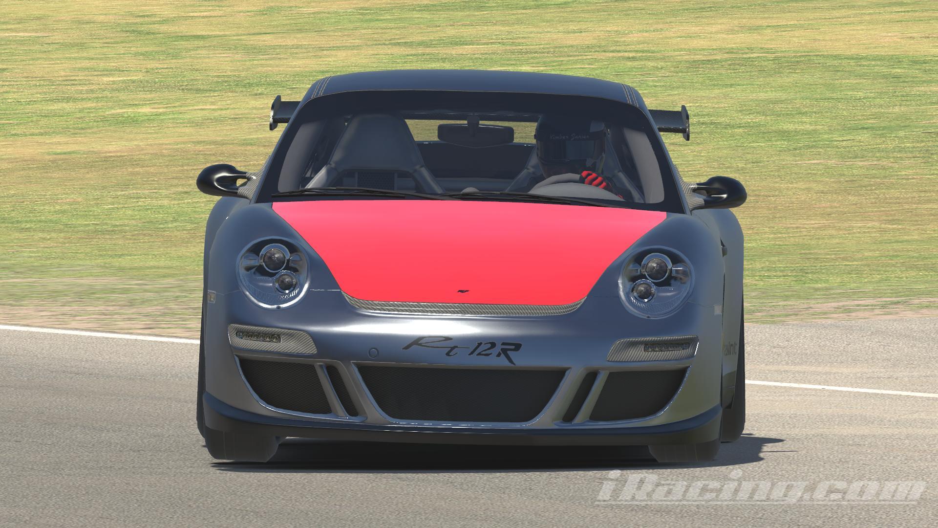 Ruf RT12R Steel red hood by Kimber Jansen - Trading Paints