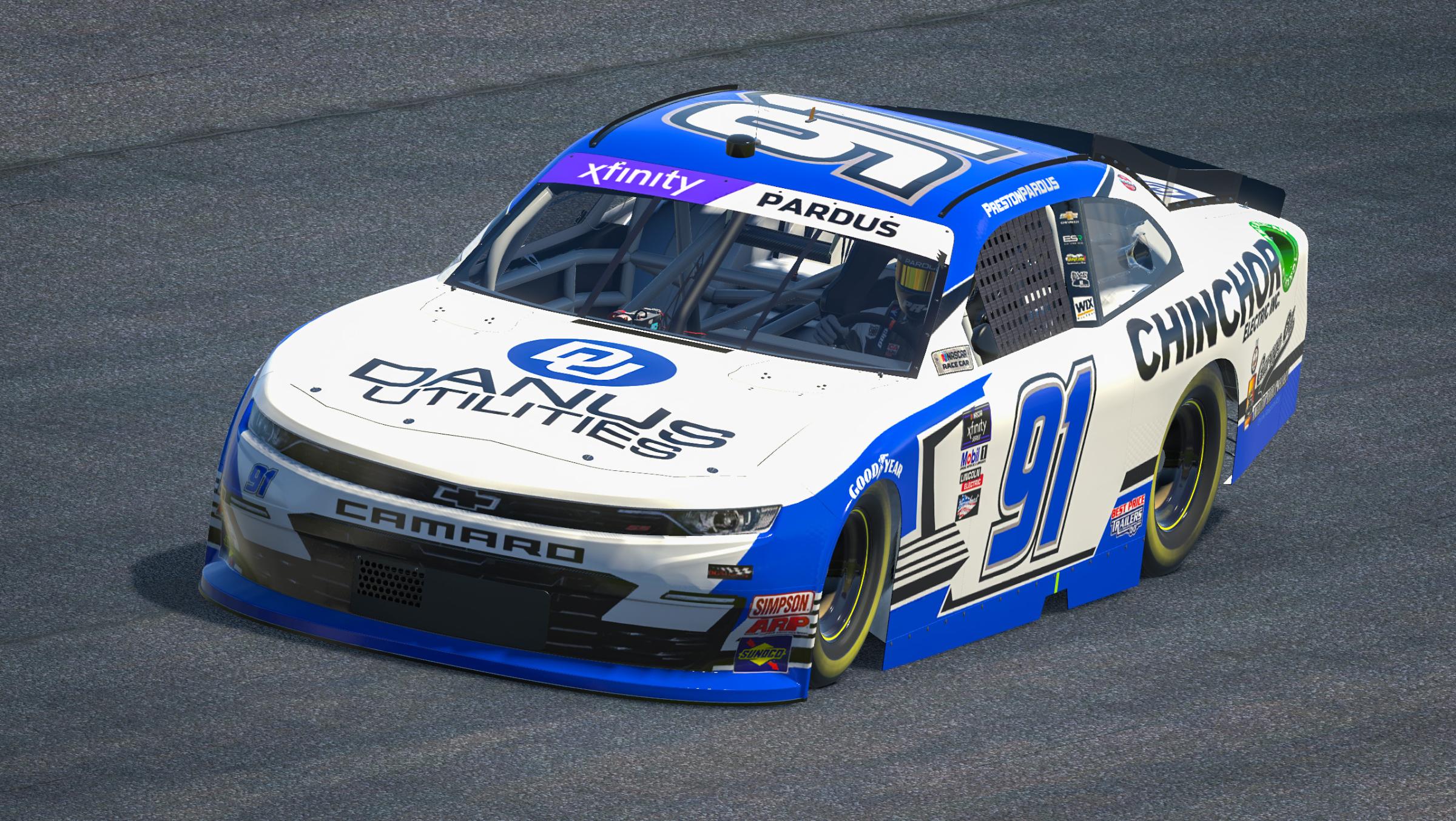 2022 Danus Utilities Inc. NASCAR Xfinity Series Camaro by Preston ...