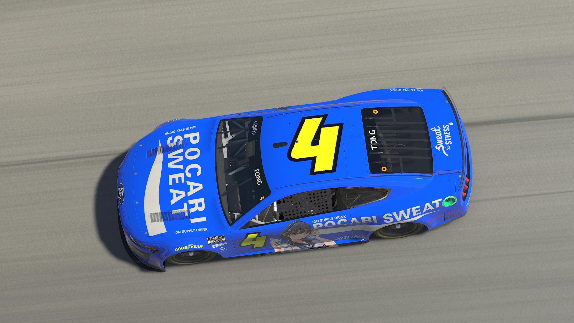 Pocari Sweat | NASCAR Ford Mustang Next Gen by Nicholas Tong2 - Trading ...