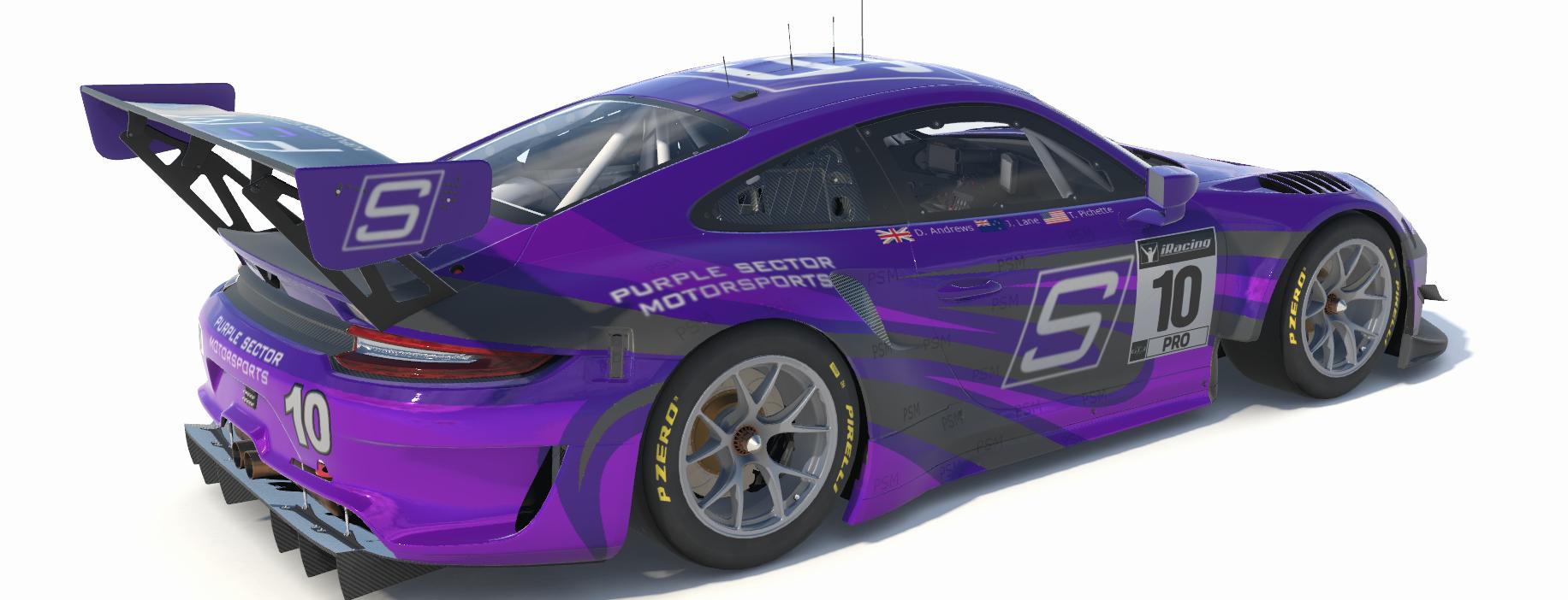 PSM Team Sigma Porsche 911 GT3 R by Curtis Slade - Trading Paints