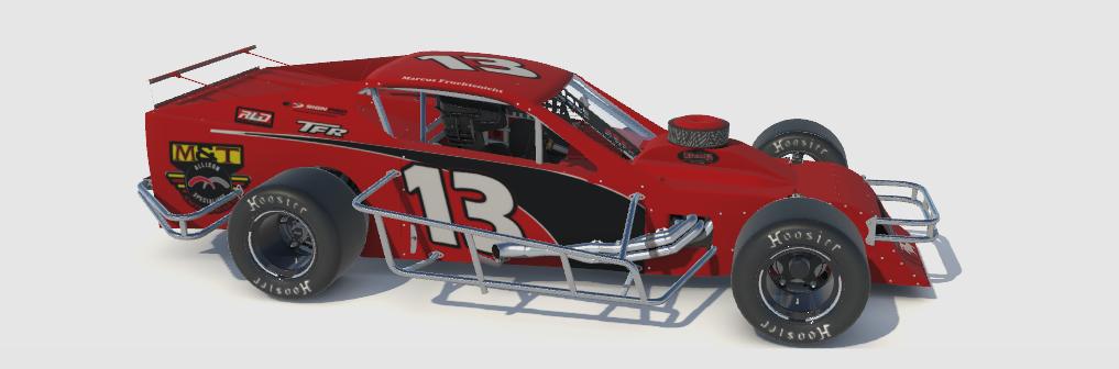 Ted Christopher Red 13 by Ryan Lutz - Trading Paints