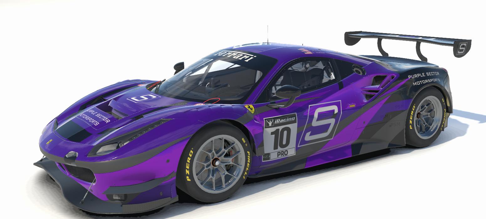 PSM Team Gamma Ferrari 488 GT3 Evo 2020 by Curtis Slade - Trading Paints