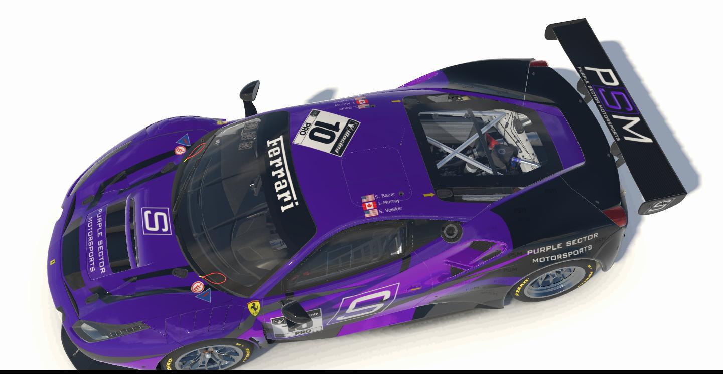 PSM Team Gamma Ferrari 488 GT3 Evo 2020 by Curtis Slade - Trading Paints