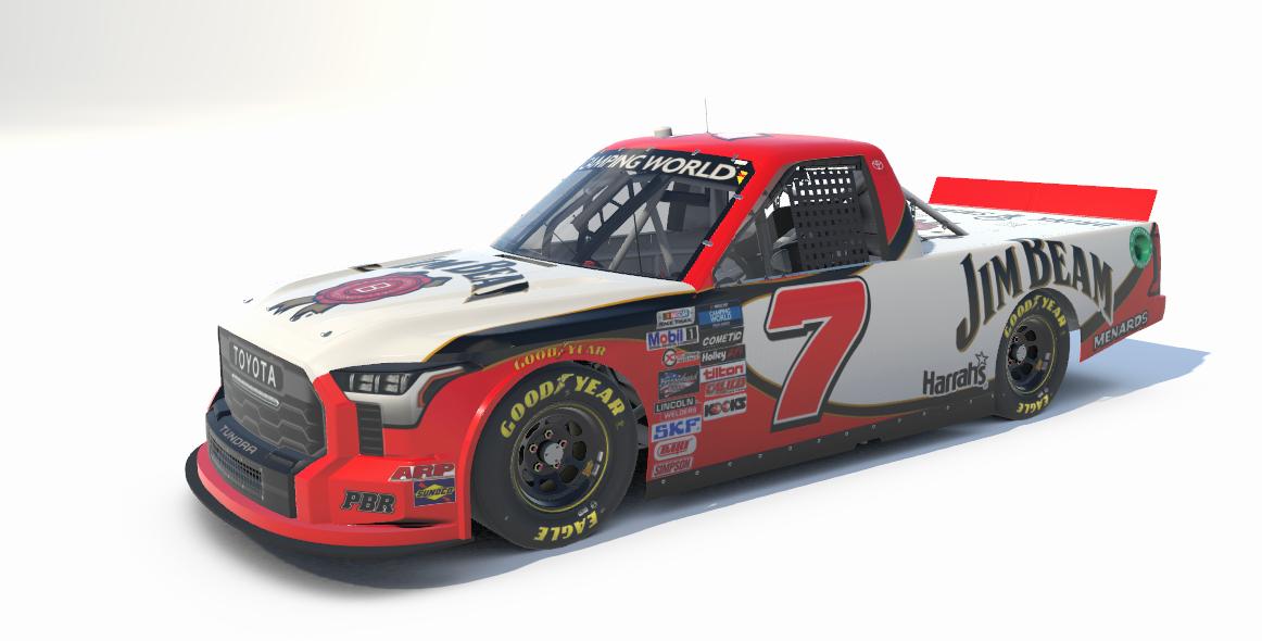 Robby Gordon Jim Beam Toyota Tundra by Maximus Molina - Trading Paints