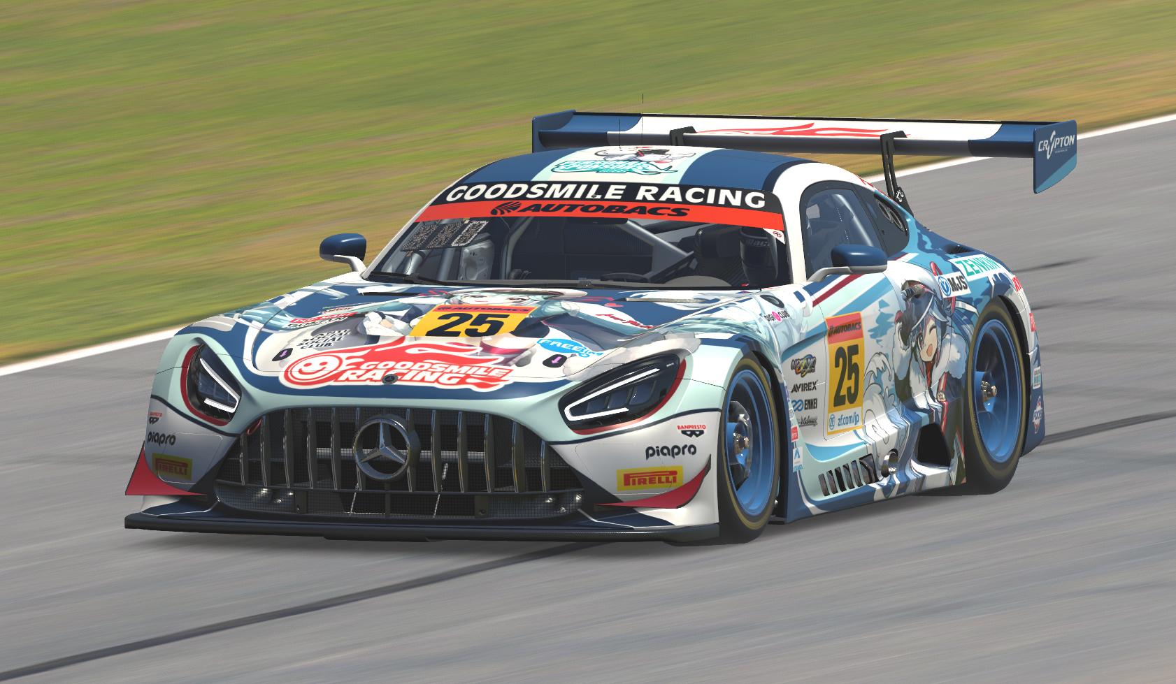 Winter 2022 Snow Miku Goodsmile Racing AMG GT3 Mercedes by Steve J Cass ...
