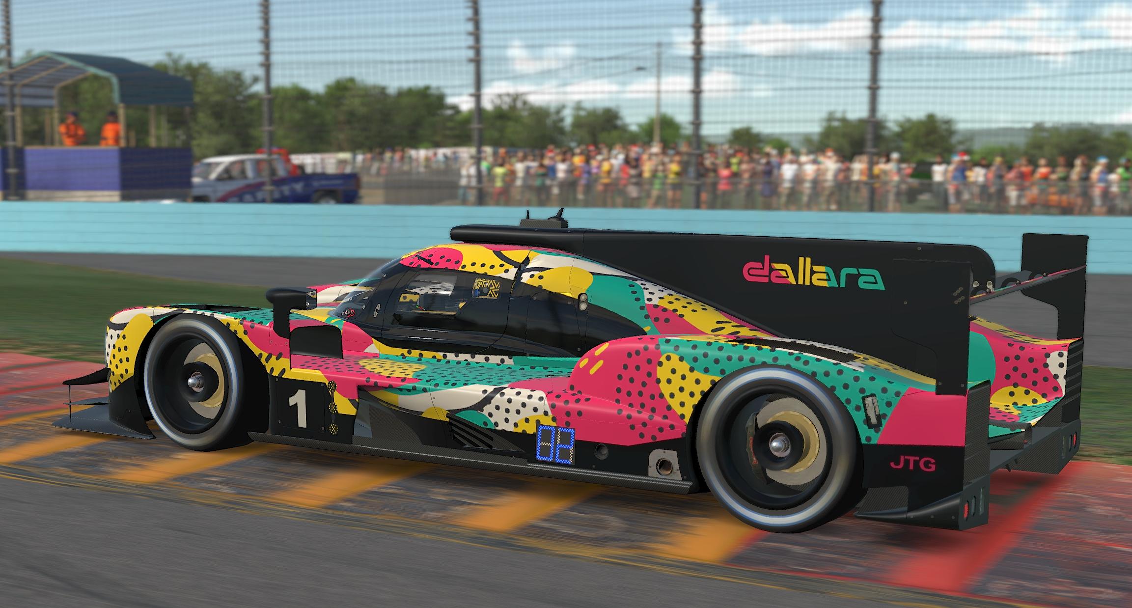 Watermelon V2 - Dallara P217 LMP2 by James Gurney - Trading Paints