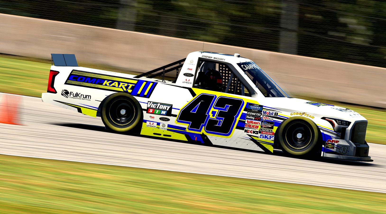 Stephen Mallozzi Reaume Bros. COMPKART #43 by William Schmitt - Trading ...