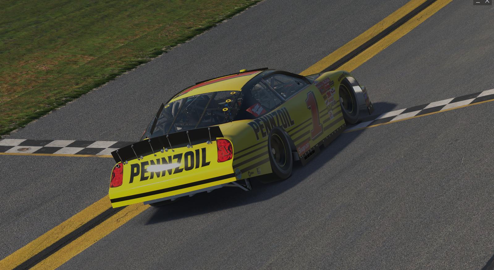 #1 Steve Park Pennzoil(No Number) by Scott Rickard - Trading Paints