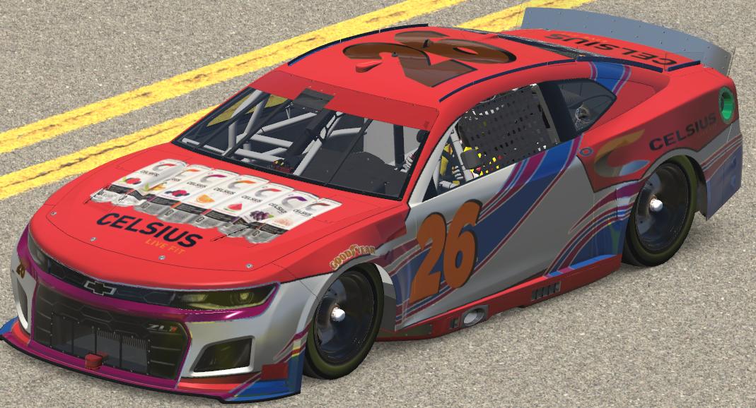 Celsius Next Gen Paint ~ Mello Racing by Justin D Raymond - Trading Paints