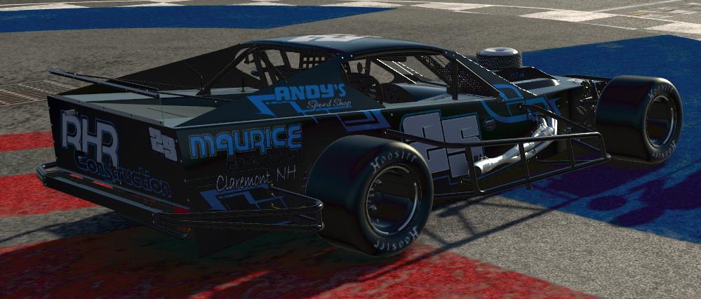 #25 Brian Robie Monaco Modified (custom number) by David K. - Trading ...