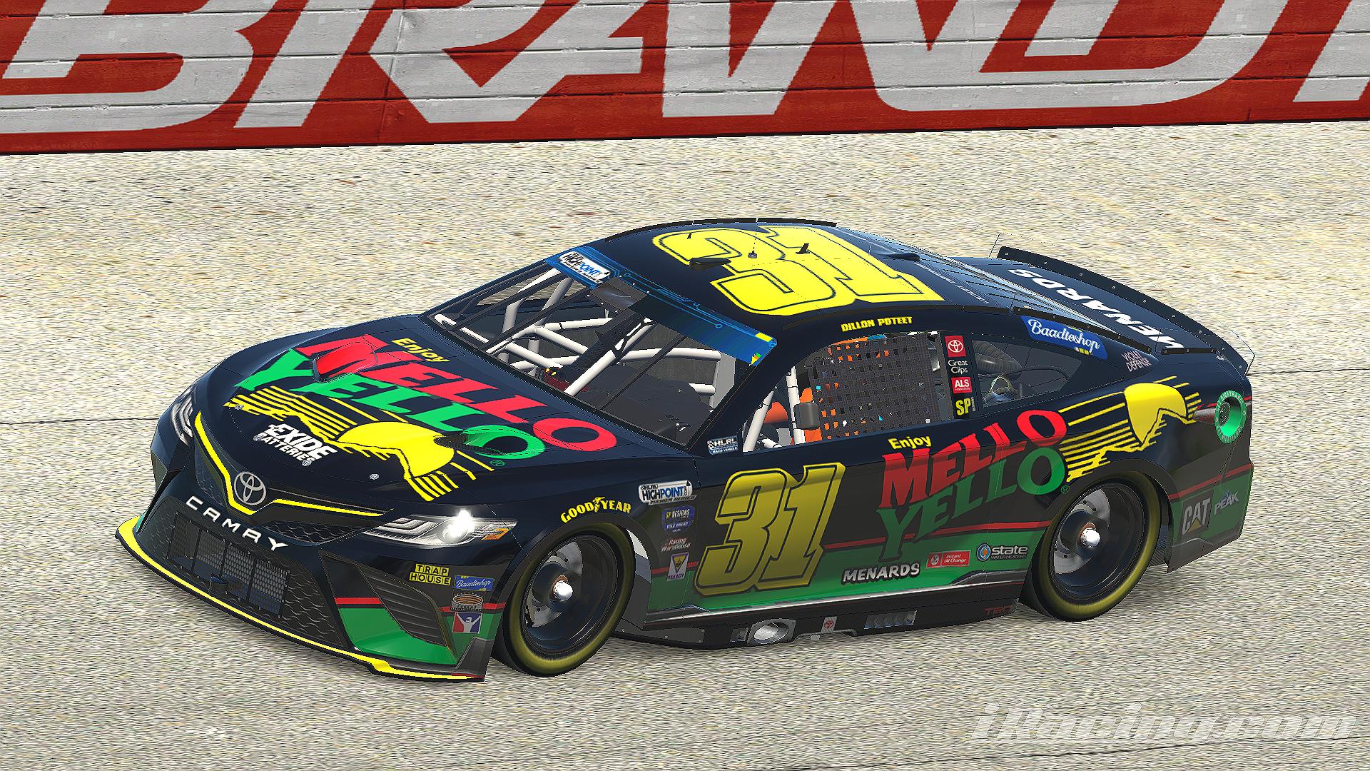 Dillon Poteet - Mellow Yellow (Days of Thunder) by Courtney Miracle ...