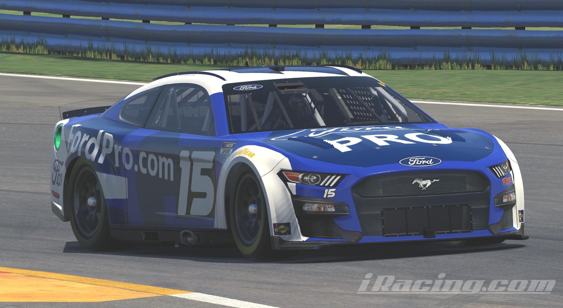 Joey Hand Ford Pro RWR #15 by Jonathan Foshe - Trading Paints