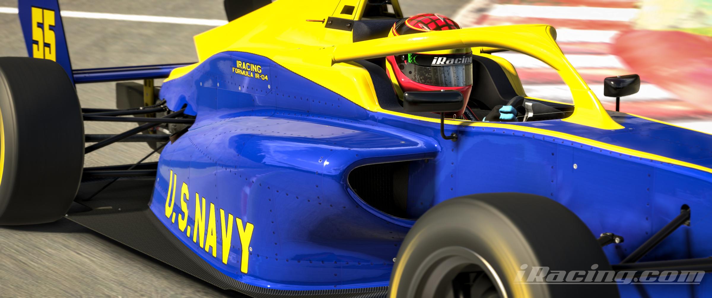 US Navy Blue Angels themed Formula iR-04 by Daniel Kranefuss - Trading ...