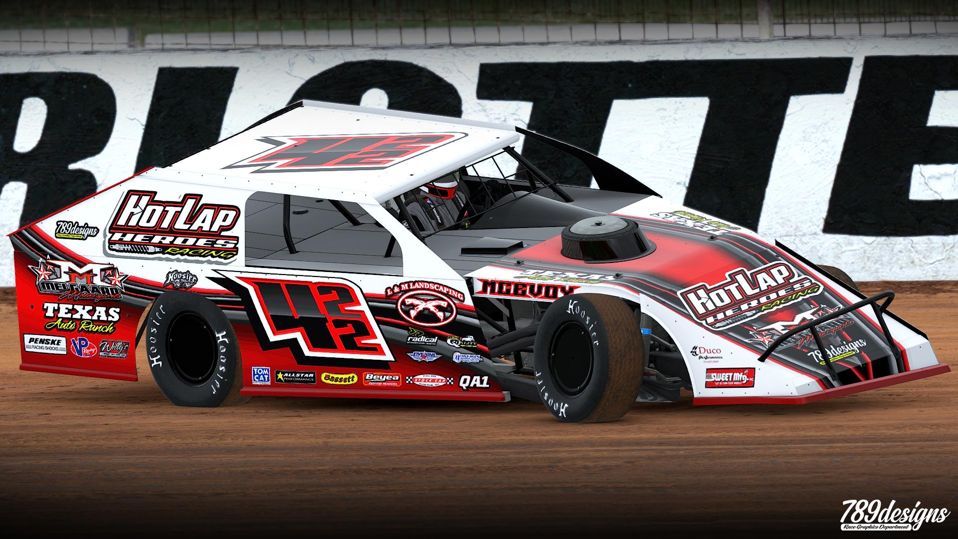 Jordan McEvoy UMP Modified by Garrett Marshall - Trading Paints