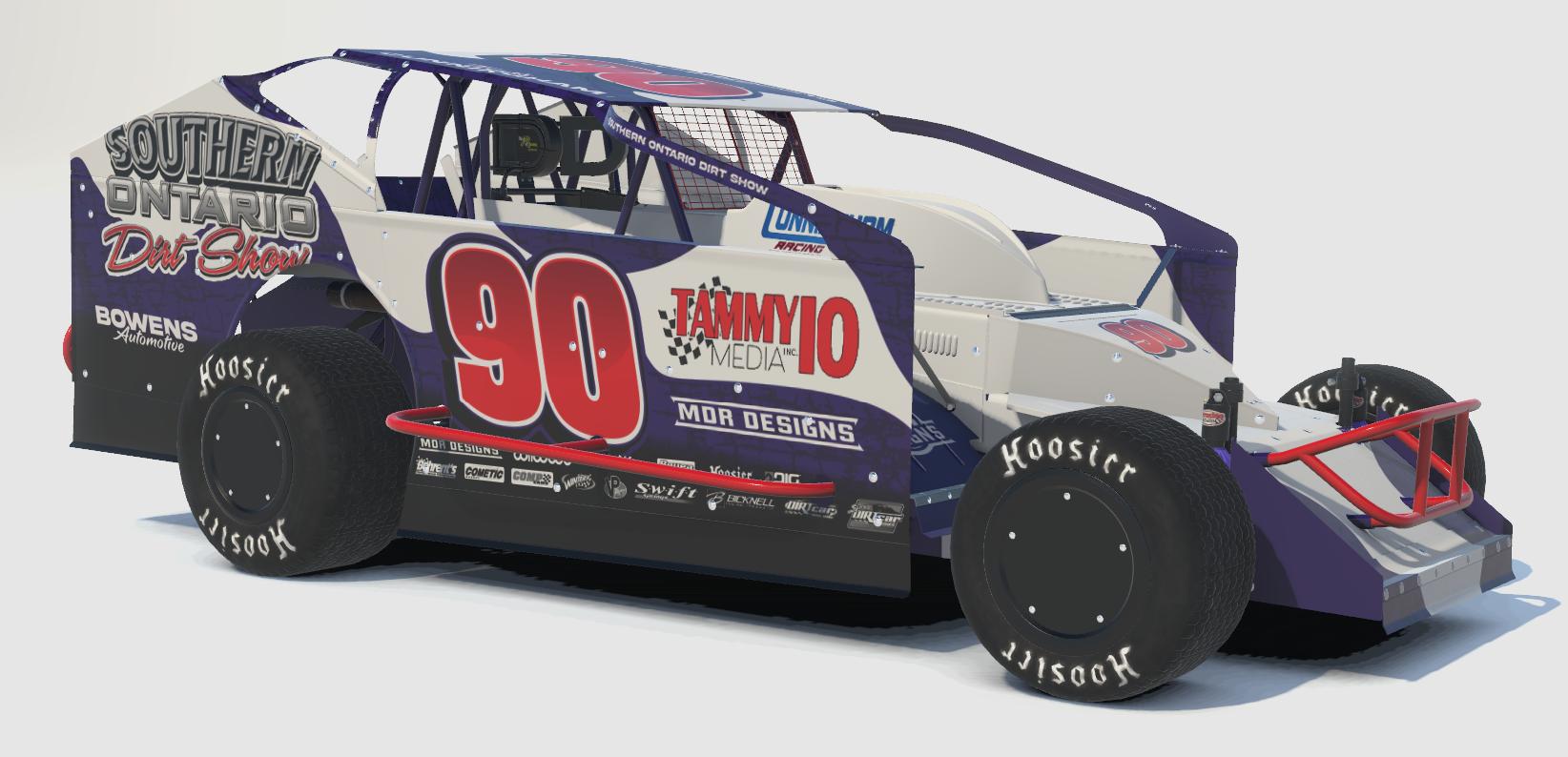 Travis Cunningham 358 Modified by Matt DeRitter - Trading Paints