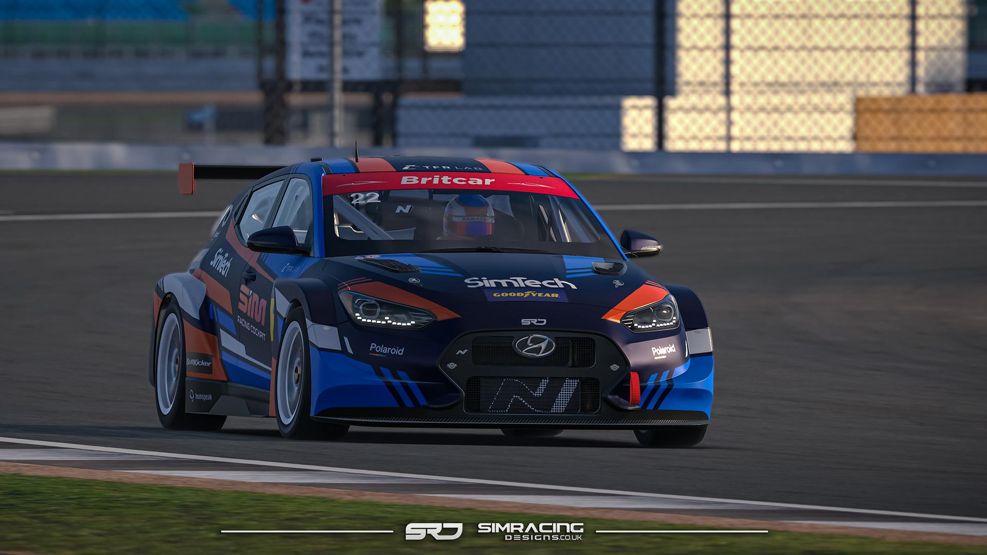 SimTech Motorsport Veloster by Shane P Burke - Trading Paints