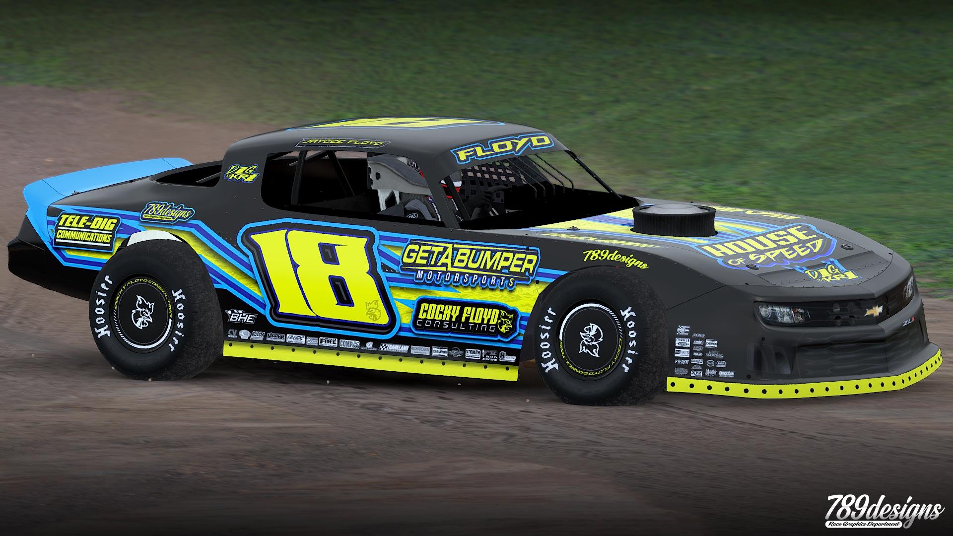 Jaycee Floyd Dirt Street Stock by Garrett Marshall - Trading Paints