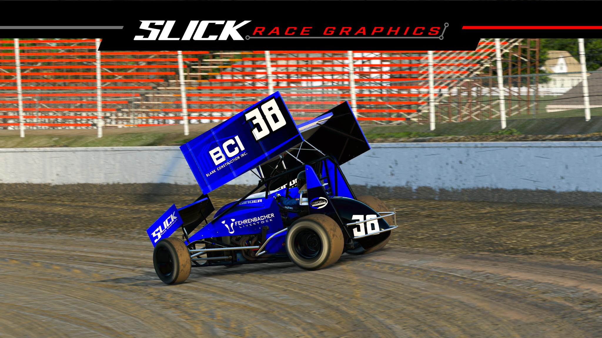 Johnson Ginder Dirt Sprint Car by Dillan B. - Trading Paints