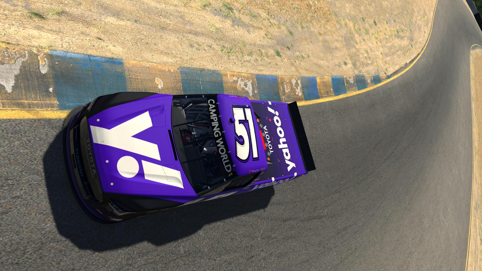 [OFFICIAL] - #51 Kyle Busch Yahoo! Tundra TRD Pro by Jordan Clarke - Trading Paints