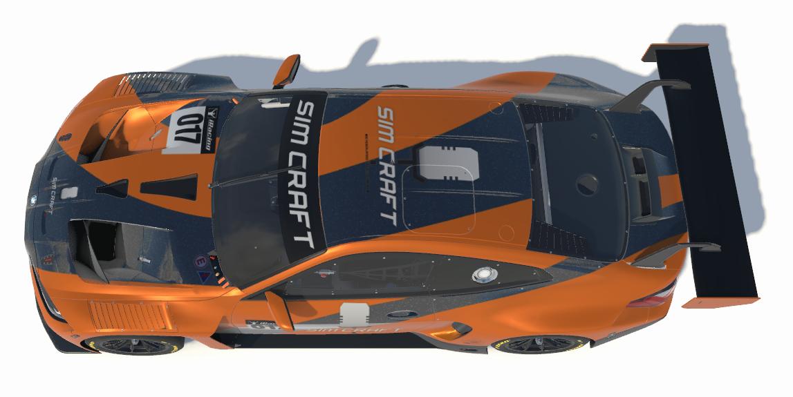 SIMCRAFT - BMW M4 GT3 by Justin Van der Linden - Trading Paints