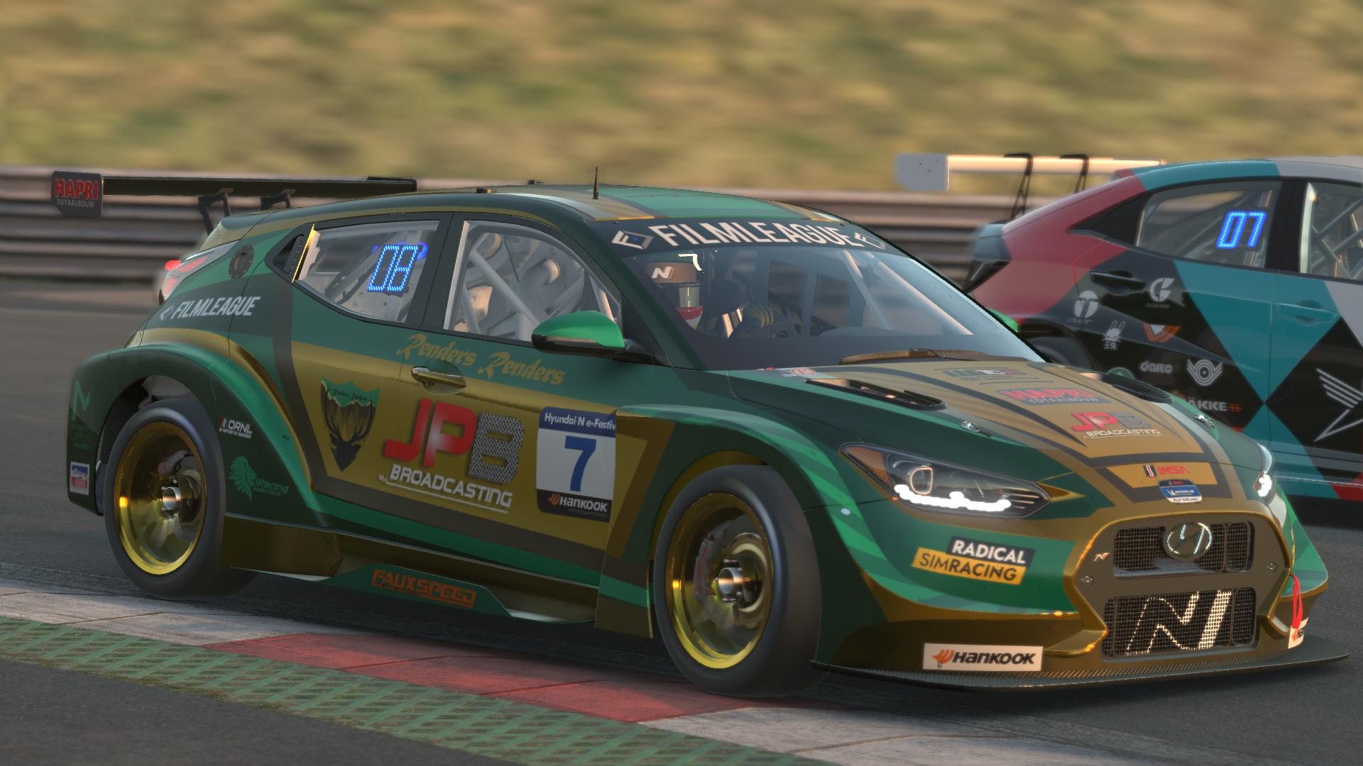 Hyundai Veloster Racing Team Den Kaap by Thomas Renders - Trading Paints