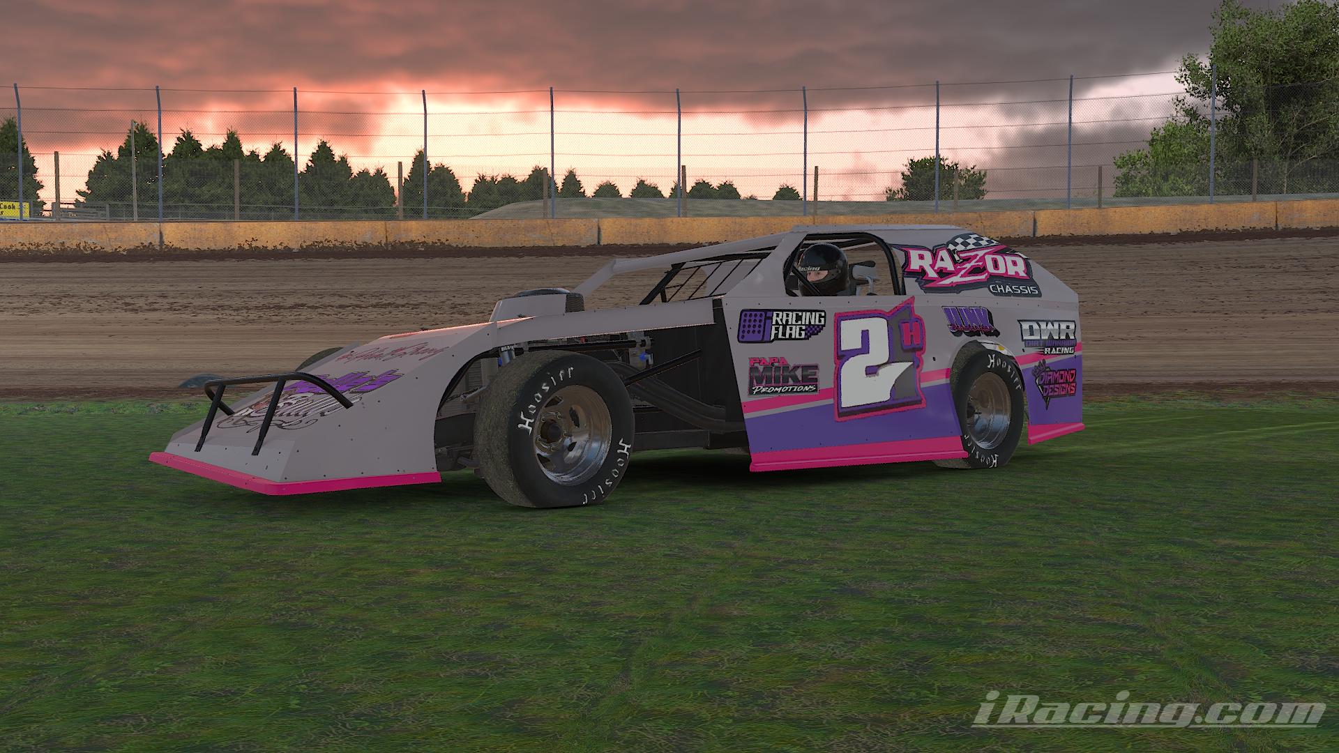 Ty Dickenson - Shane Hiatt Fundraiser car by Bryce Dickenson - Trading ...